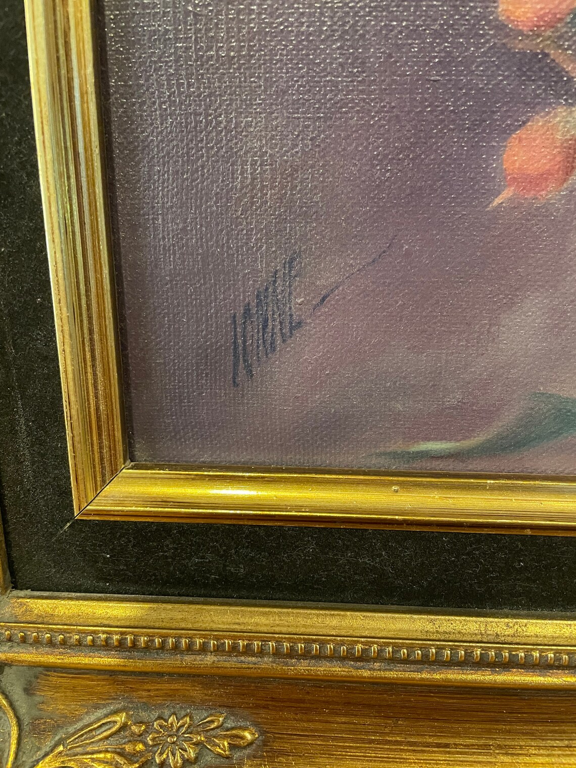 Vintage-picture-birds-framed-signed-wall Decor-home Decor - Etsy