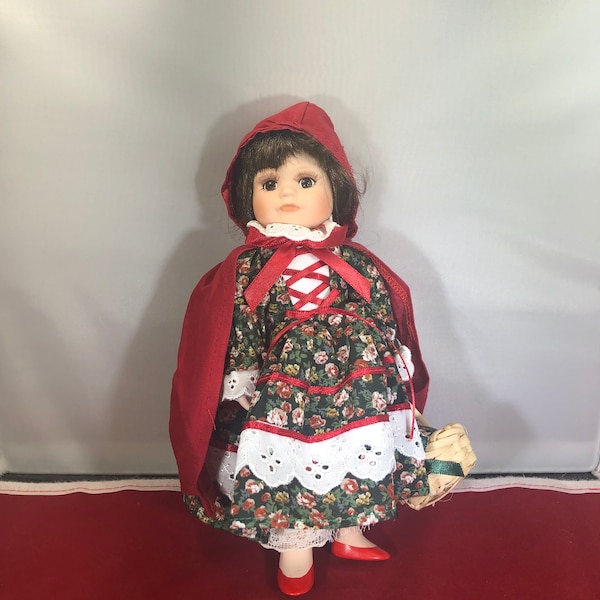 Red Riding Hood Doll - Etsy