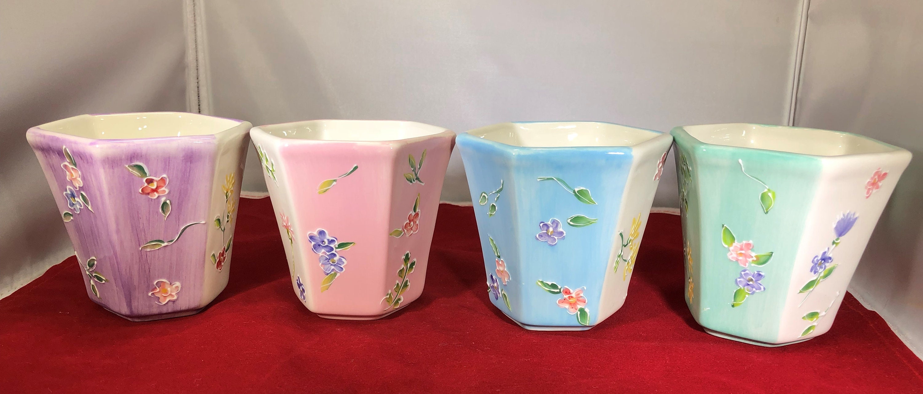 Vintage-Hand Painted-Centrum-Garden | Etsy