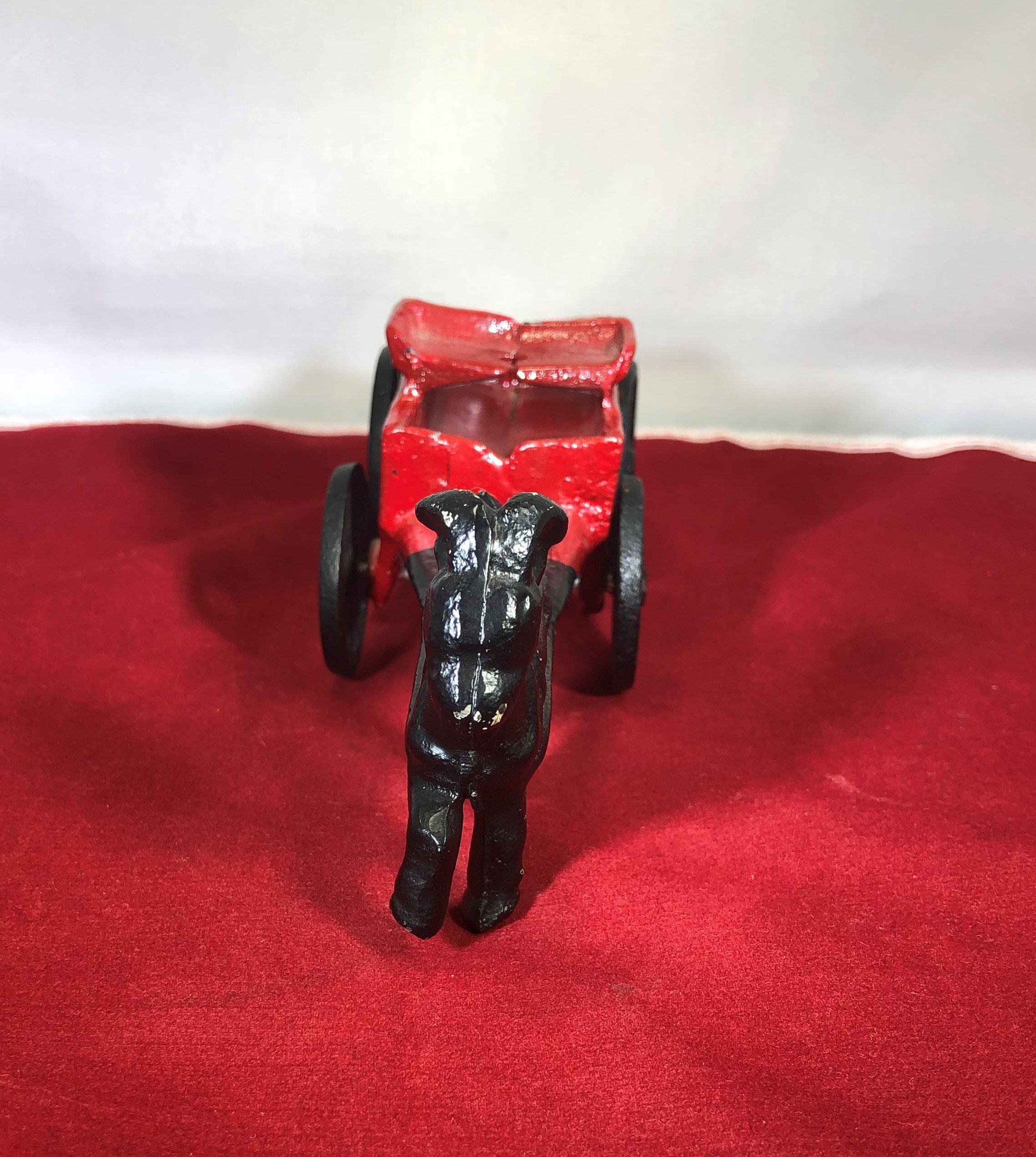 Vintage-cast Iron-cart-goat-express-primitive-figurine-home - Etsy