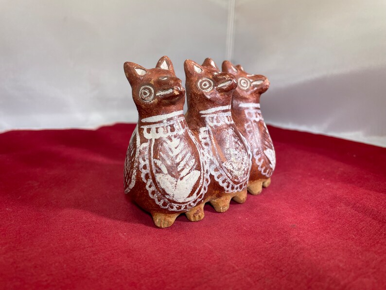 Vintage-figurine-bird-whistle-peru-handmade-statue-home Decor - Etsy