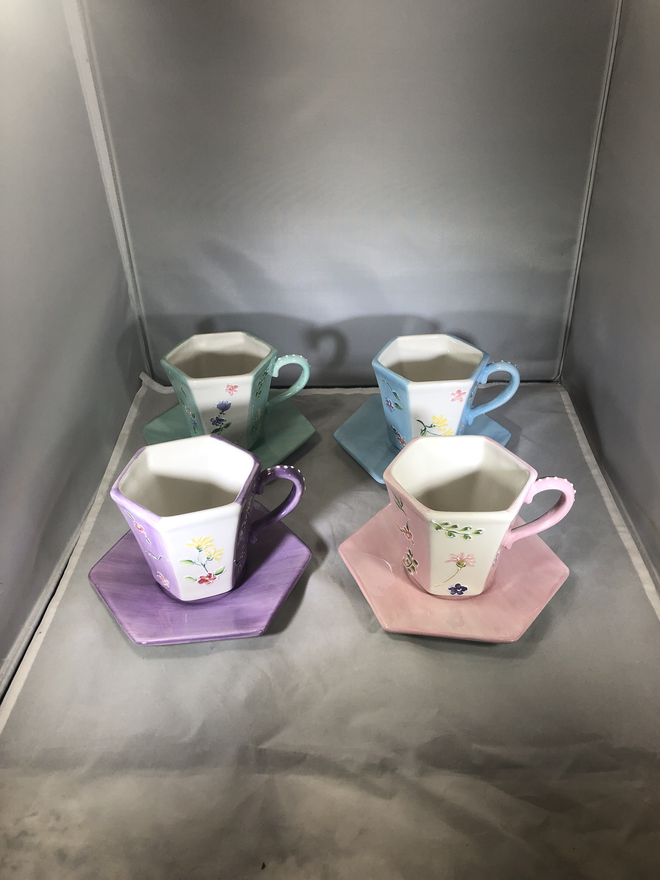 Vintage-Hand Painted-Centrum-Garden | Etsy