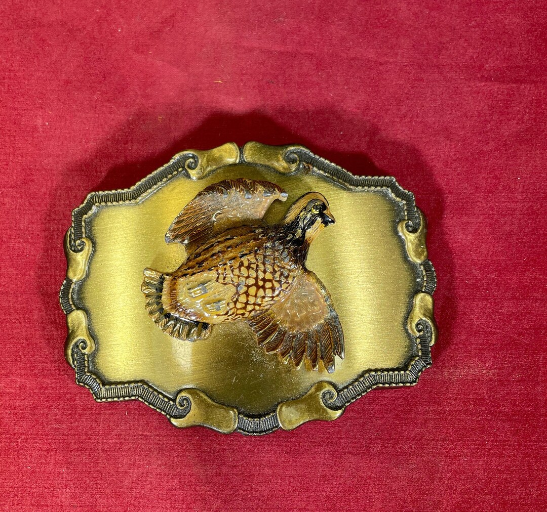 Vintage-belt Buckle-raintree-bronze-bird-accessories - Etsy