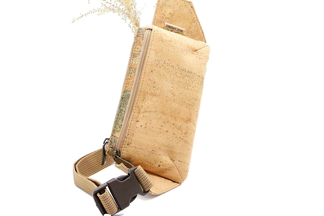 Cork Fanny Pack milo Gold belt Bag bag cork bag vegan sustainable ...