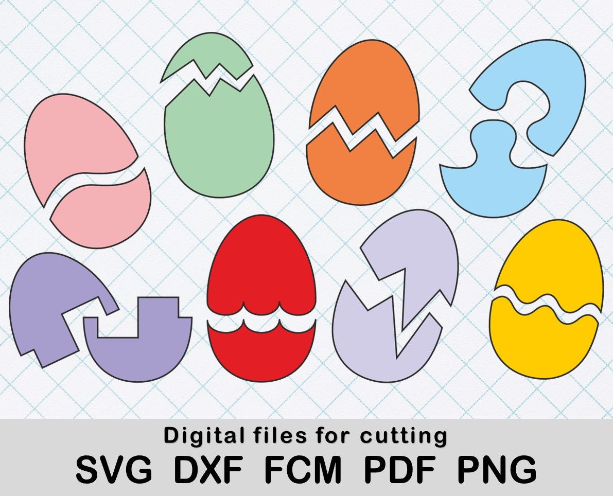 Buy Easter Egg Puzzle SVG for Cricut, Easter Svg for DIY Puzzles for ...