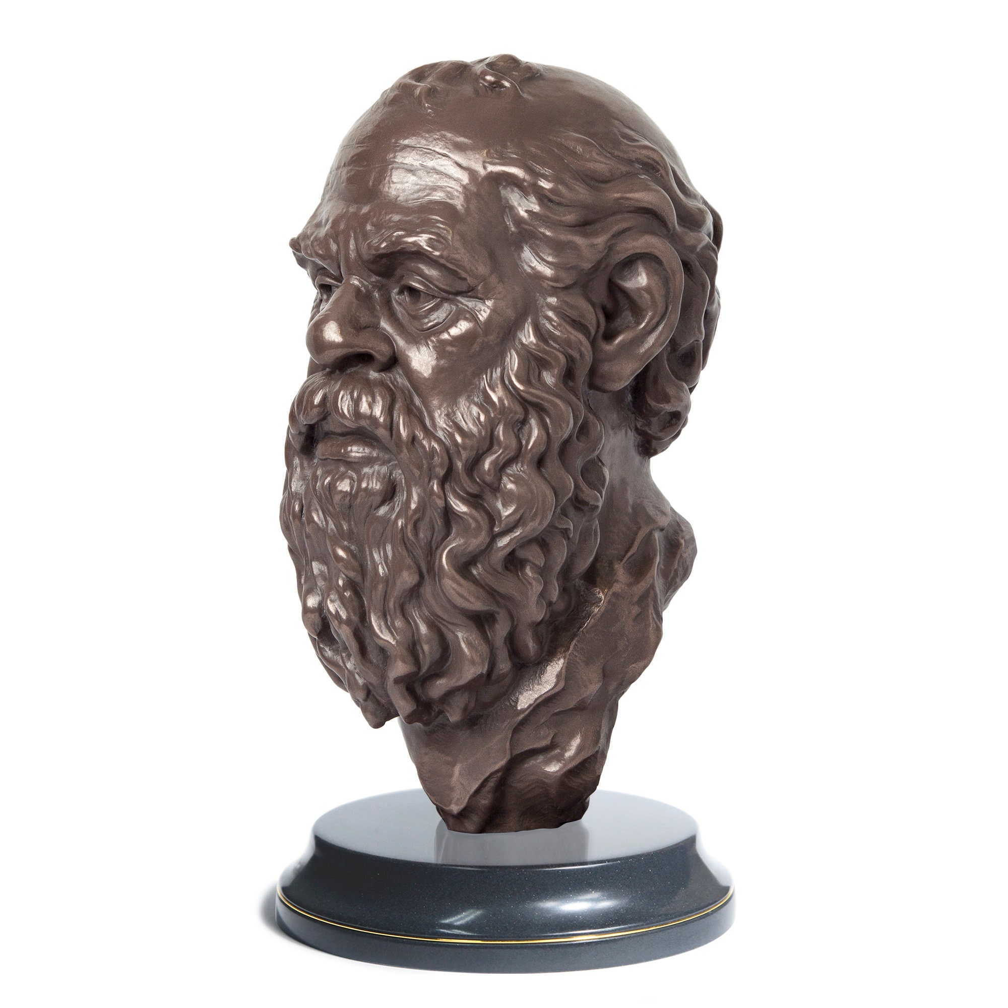 Socrates | Sculpture / Bust | Greek Philosopher | gift, bookshelf, desk ...