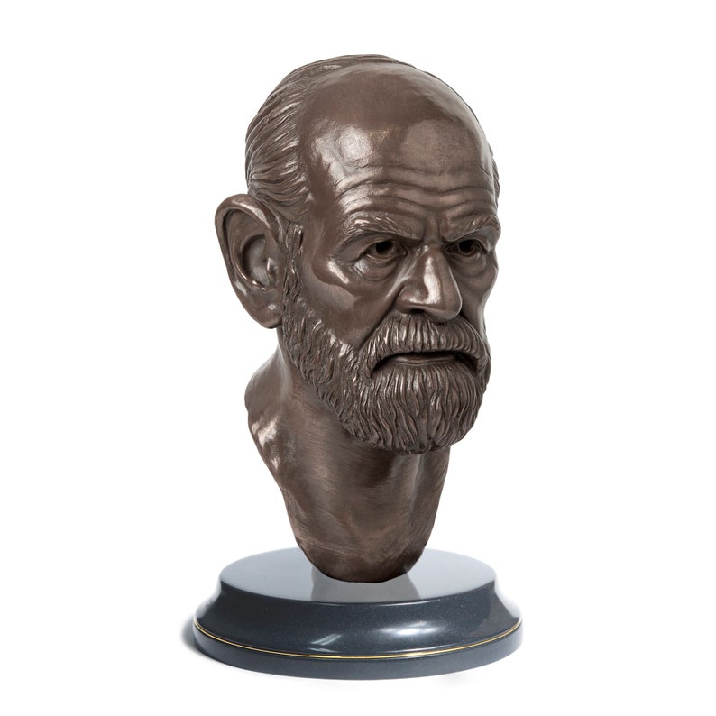 Sigmund Freud Sculpture / Bust Psychoanalysis Gift | Etsy