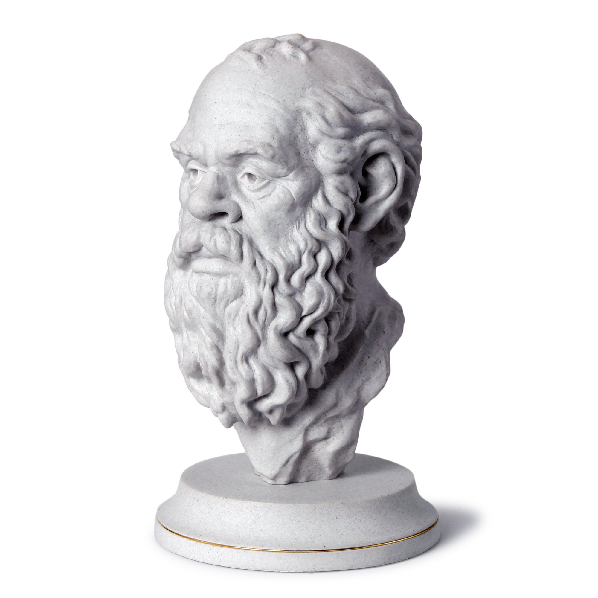 Socrates | Sculpture / Bust | Greek Philosopher | Cast Marble | gift ...