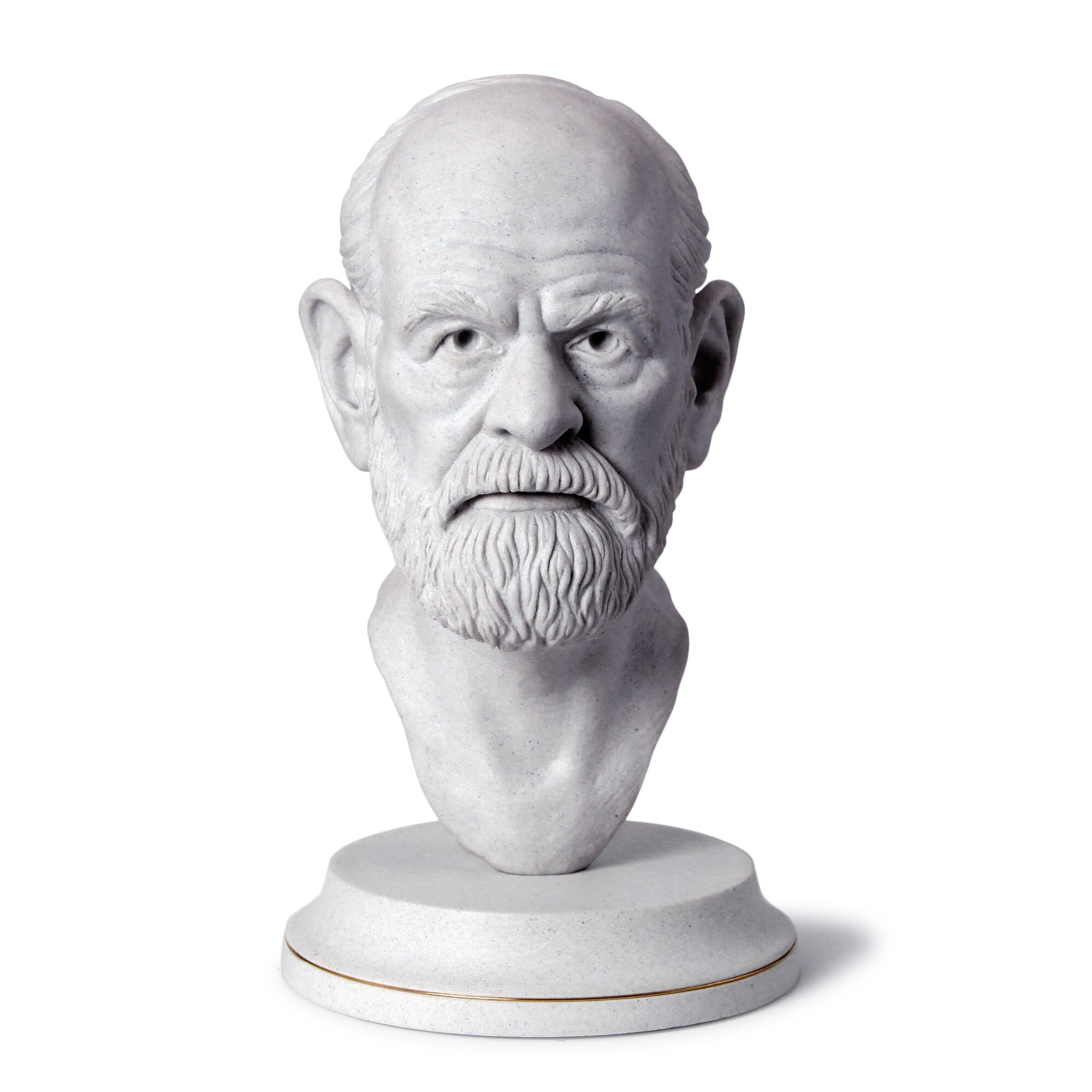 Sigmund Freud | Sculpture / Bust | Psychoanalysis | Cast Marble | gift ...