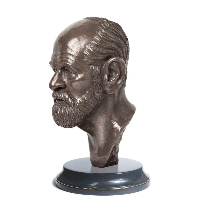 Sigmund Freud Sculpture / Bust Psychoanalysis Gift | Etsy