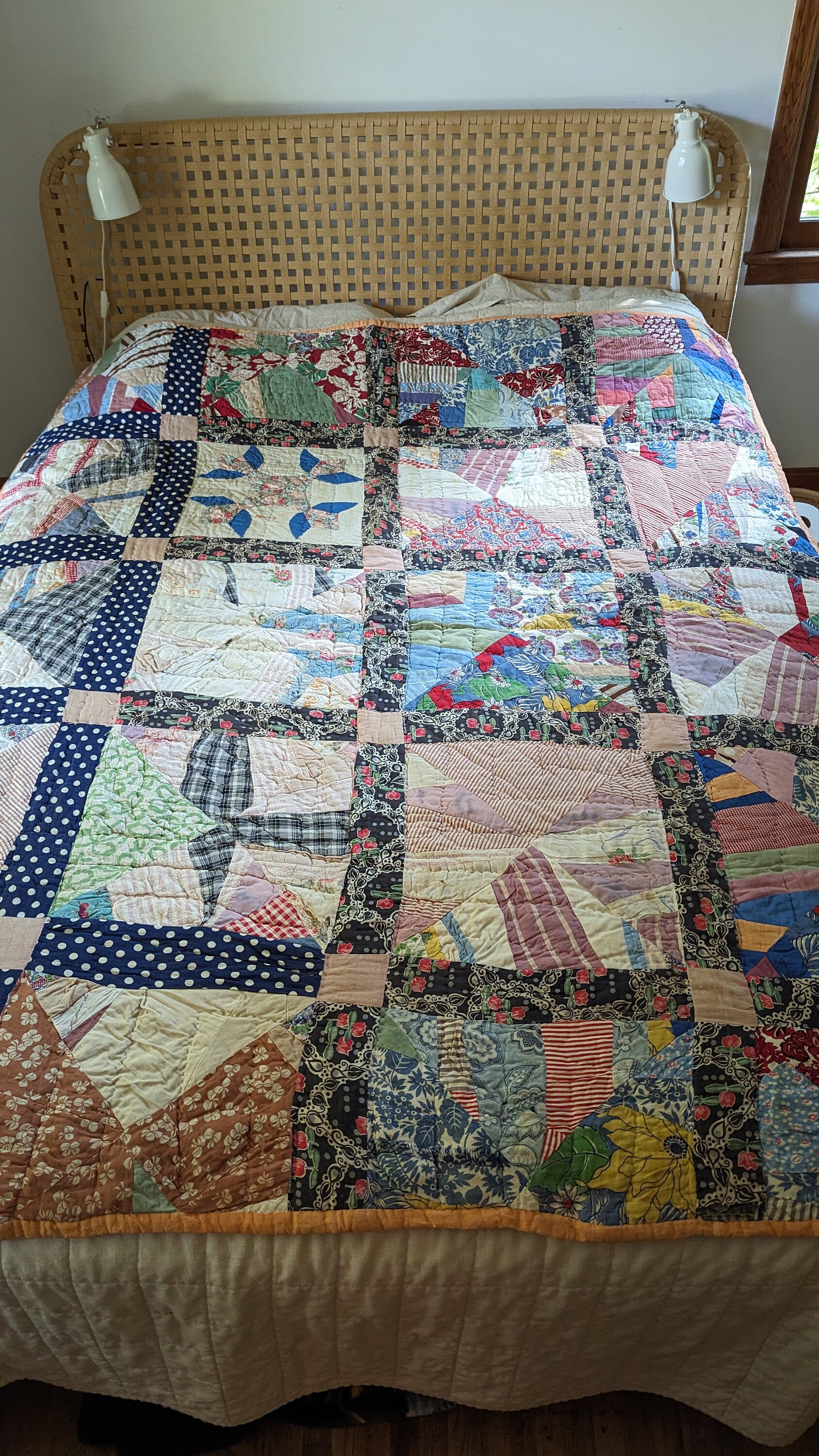 Vintage Patchwork Quilt Heavy Multiple Layers - Etsy