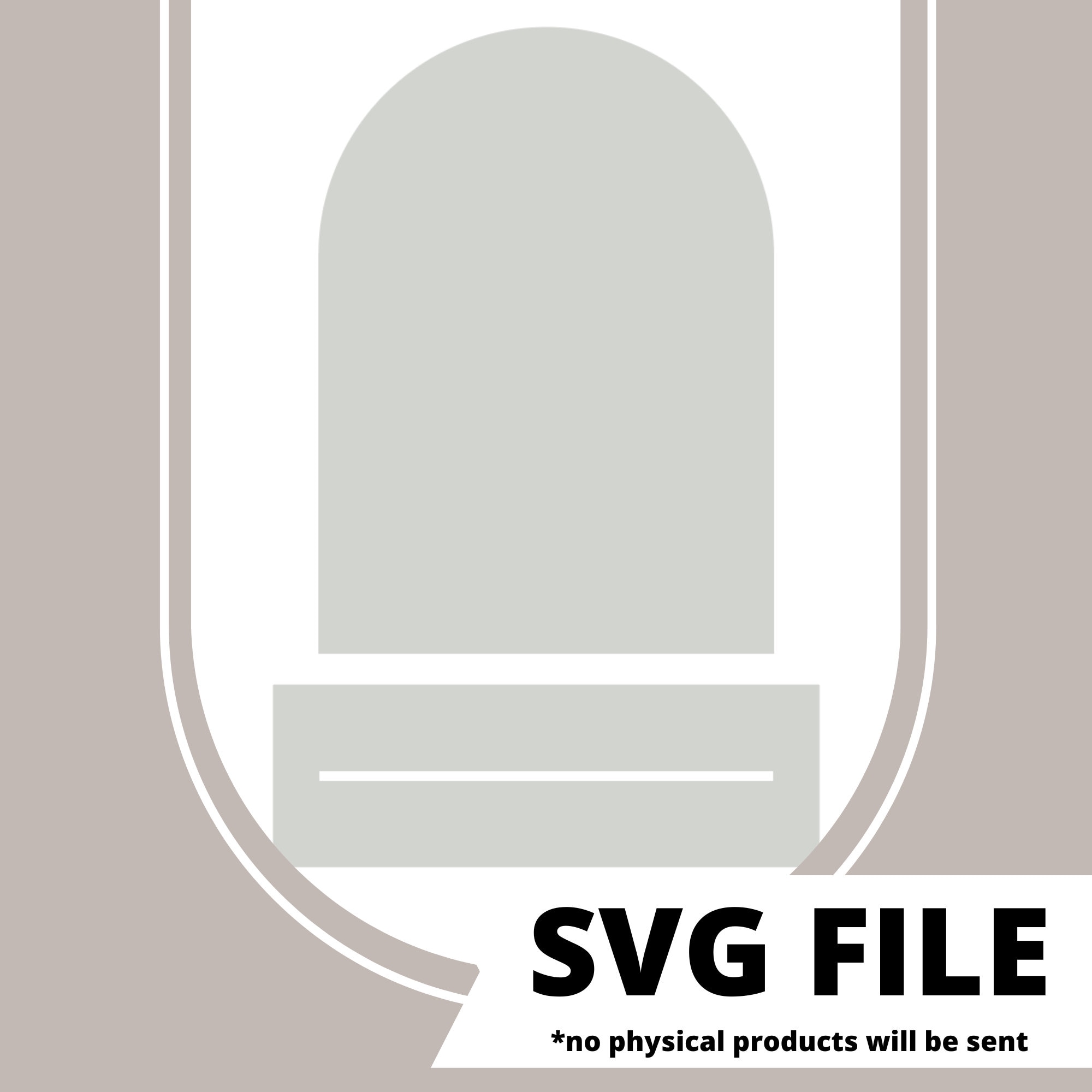 Digital Table Number SVG/ Arched Table Numbers / Arch Sign SVG/ Wedding ...