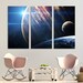 Universe Art Universe DecorPlanets Wall Decor Stars Canvas | Etsy