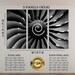 Jet Engine Wall Art Turbine Artwork Jet Engine Canvas Print - Etsy