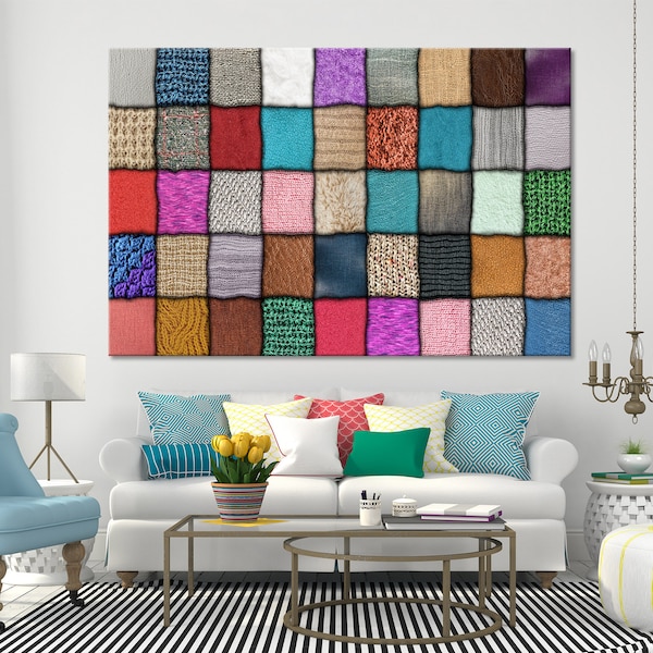 Knitting Print - Etsy