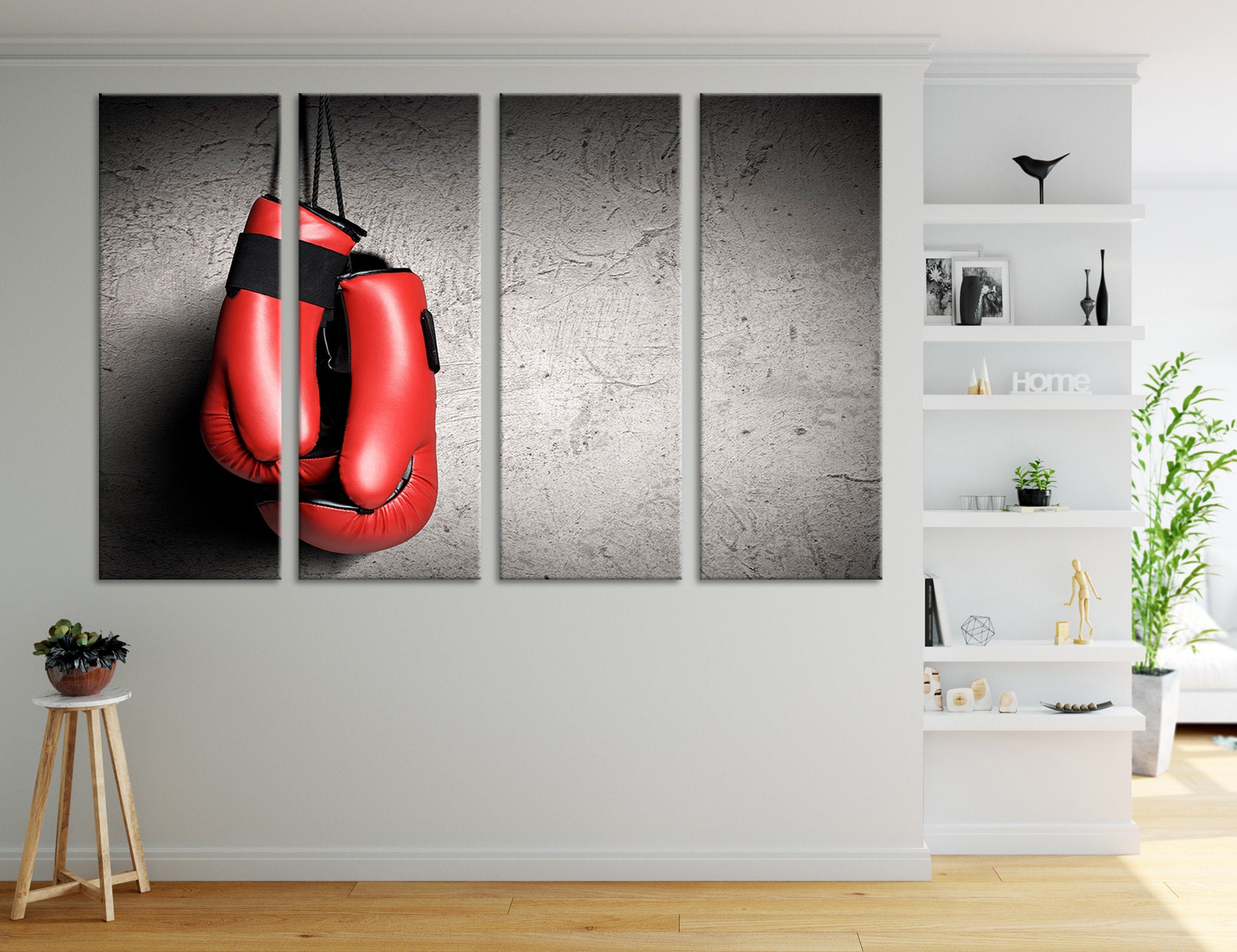 Boxing Canvas Print Boxing Wall Art Sport Wall Art Motivation - Etsy