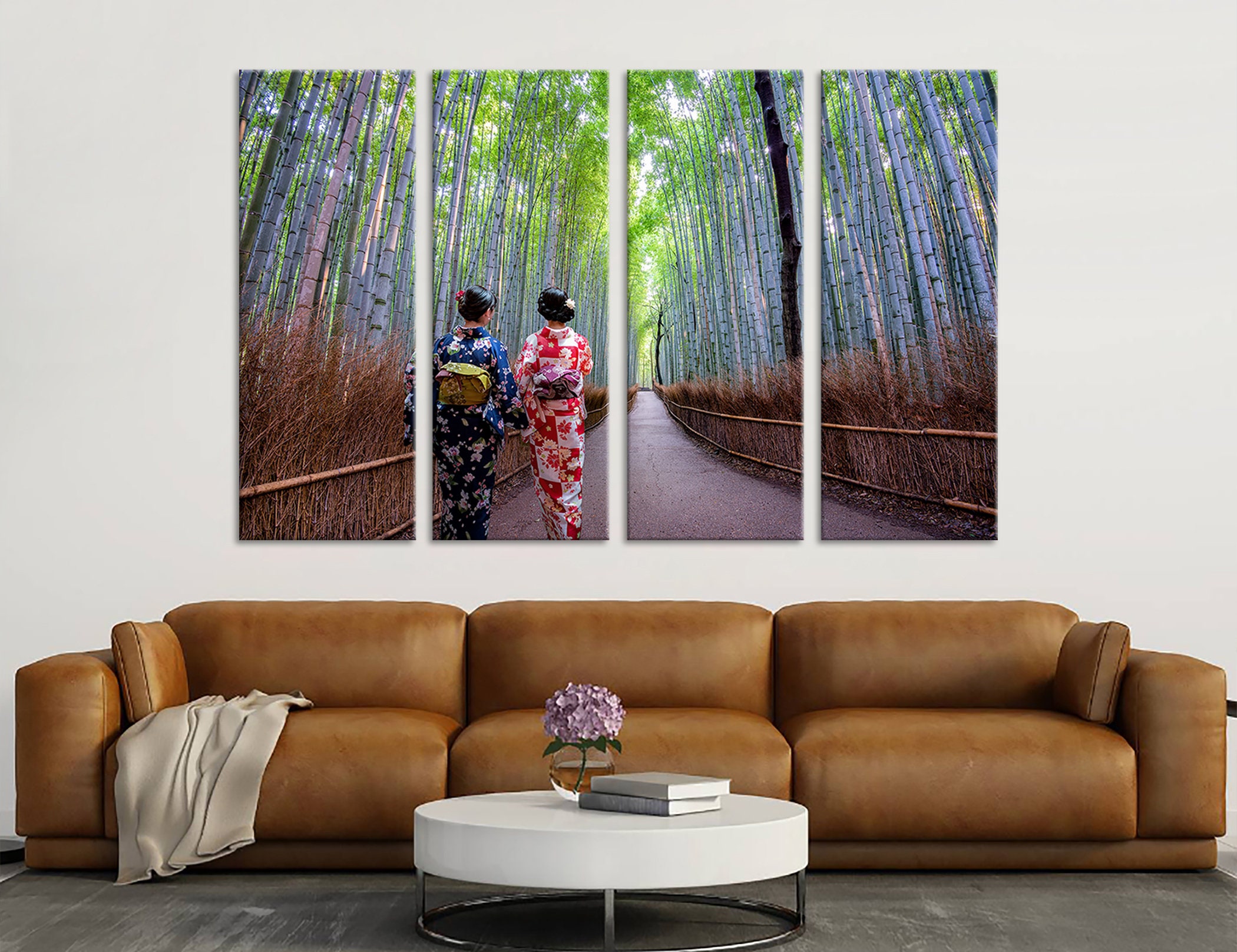 Bamboo Forest Canvas Bamboo Forest Print Bamboo Forest Poster - Etsy