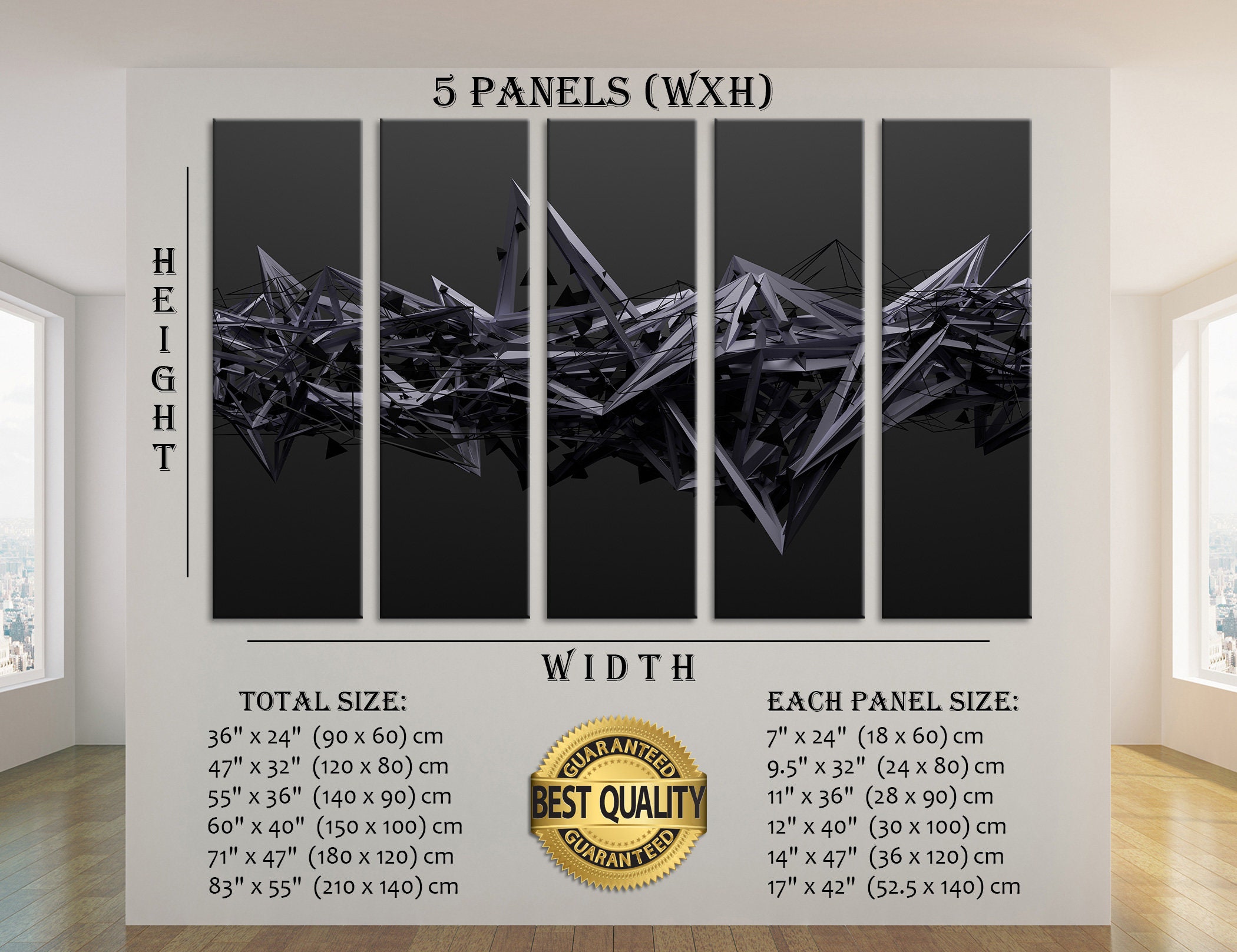 3D Wall Art Prints 3D Wall Art Decor 3D Abstract Canvas 3D - Etsy