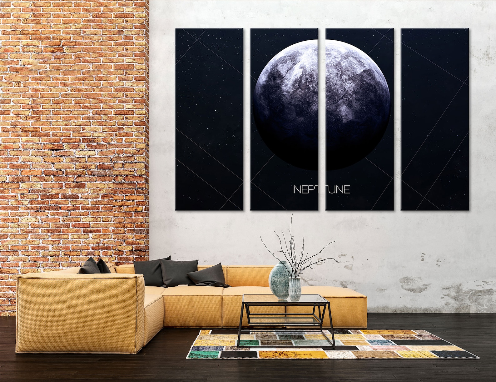 Neptune Canvas Neptune Decor Neptune Photo Neptune Poster Neptune Print ...