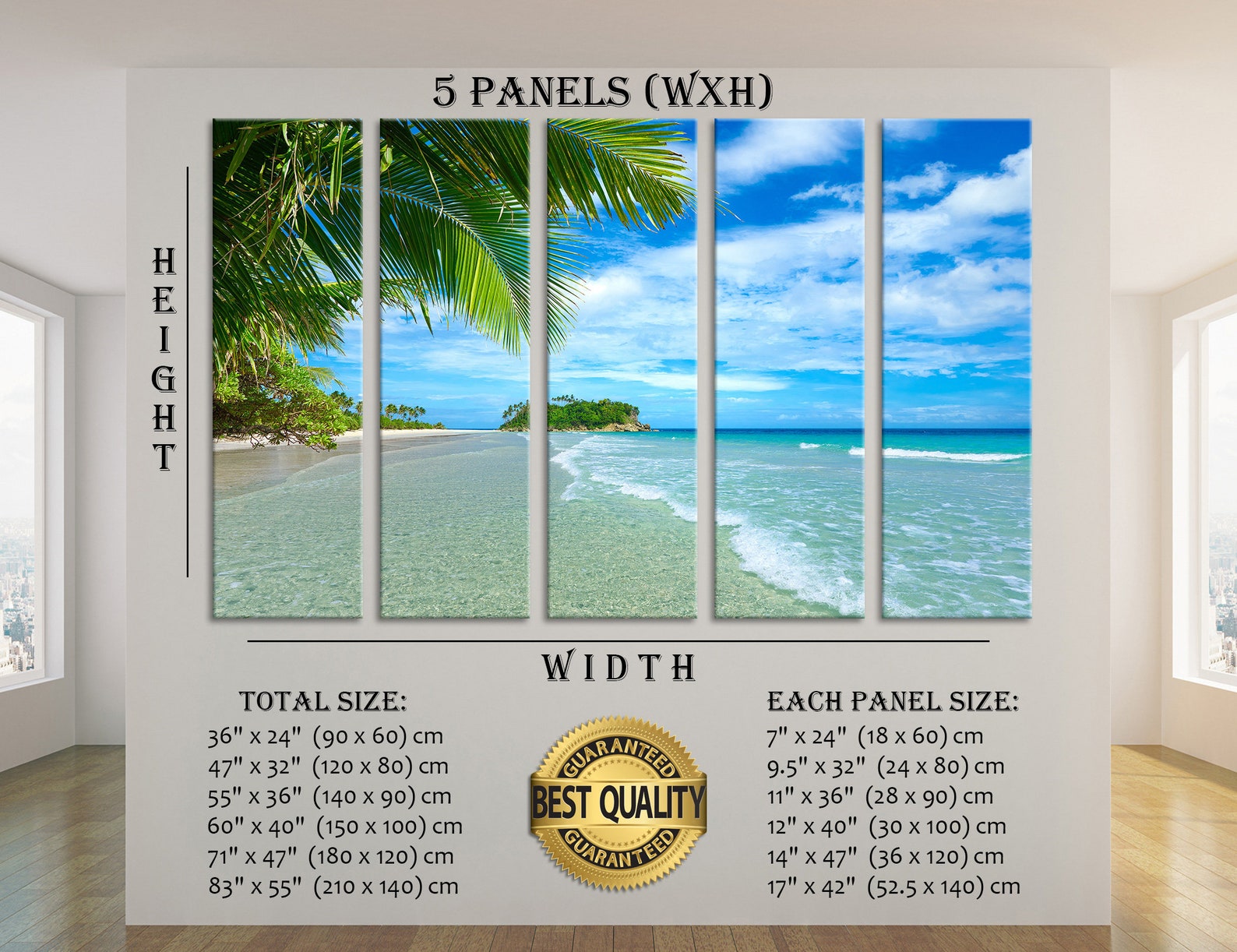 Tropical Paradise Wall Art Tropical Paradise Wall Decor - Etsy