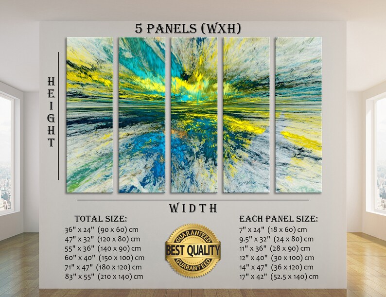 Oversized Abstract Wall Art Extra Large Modern Decor Large Original ...