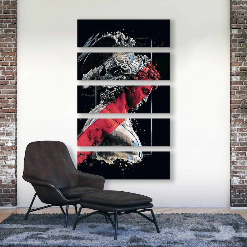 Enchanting Apollo Canvas Print - Captivating Abstract Decor for Your ...