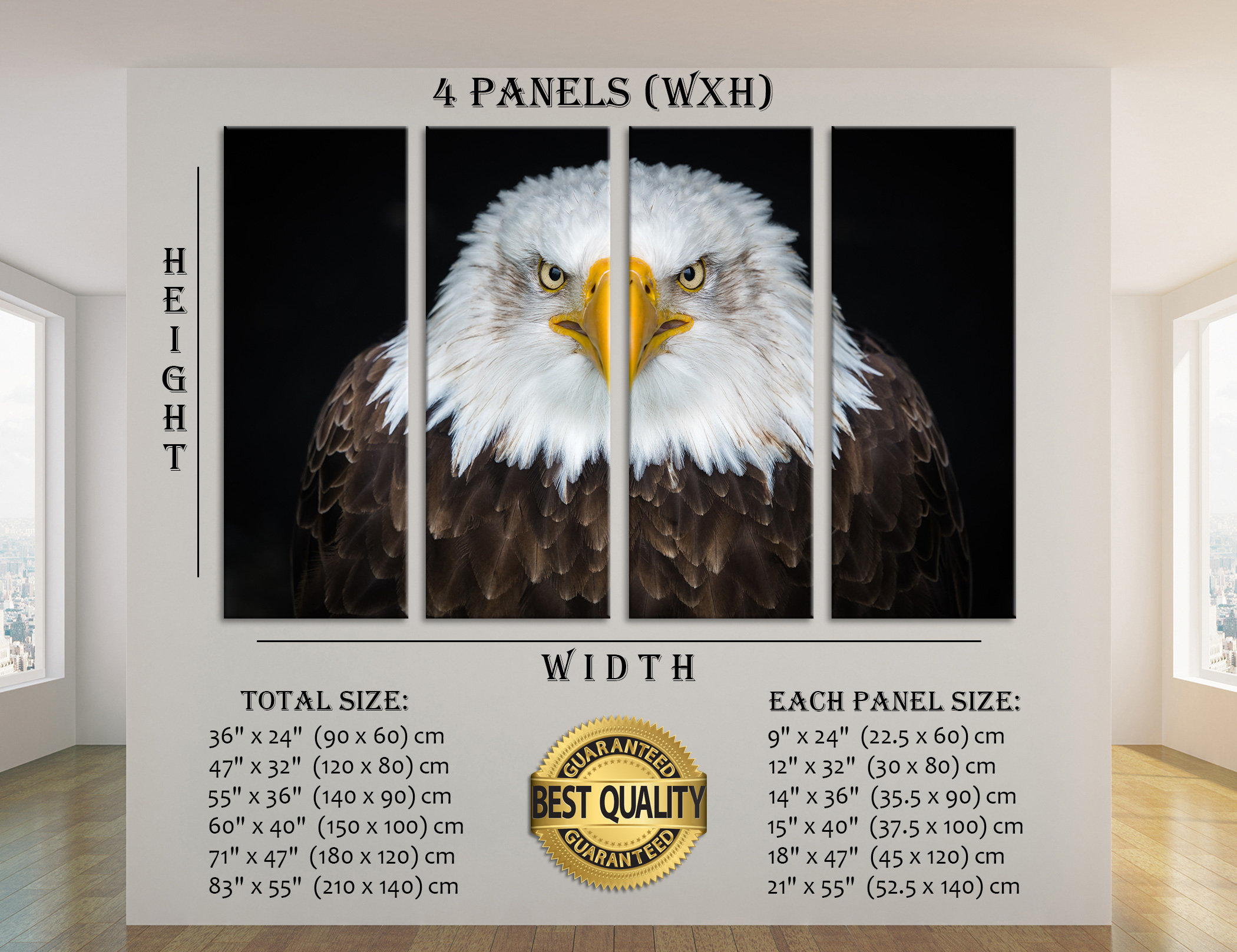 Bald Eagle Home Wall Decor Bald Eagle Wall Art Bald Eagle - Etsy