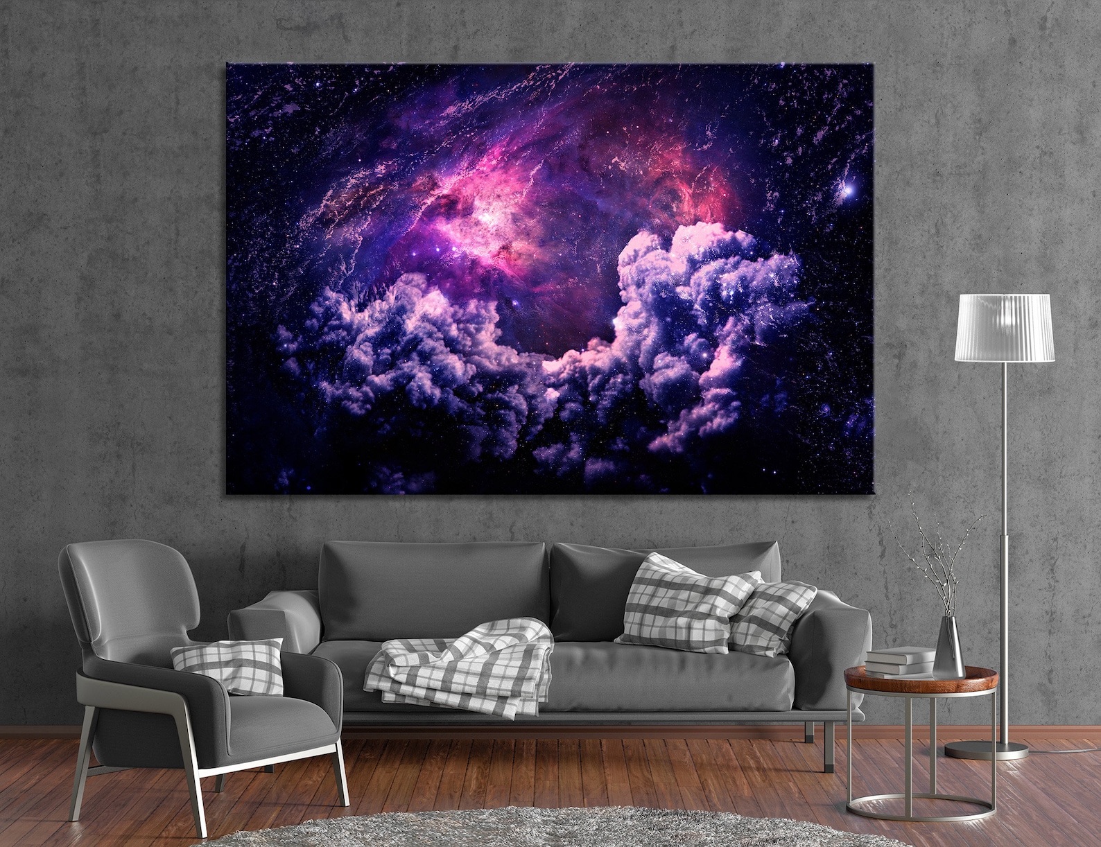 Nebula Art Nebula Canvas Nebula Wall Art Nebula Wall Print - Etsy