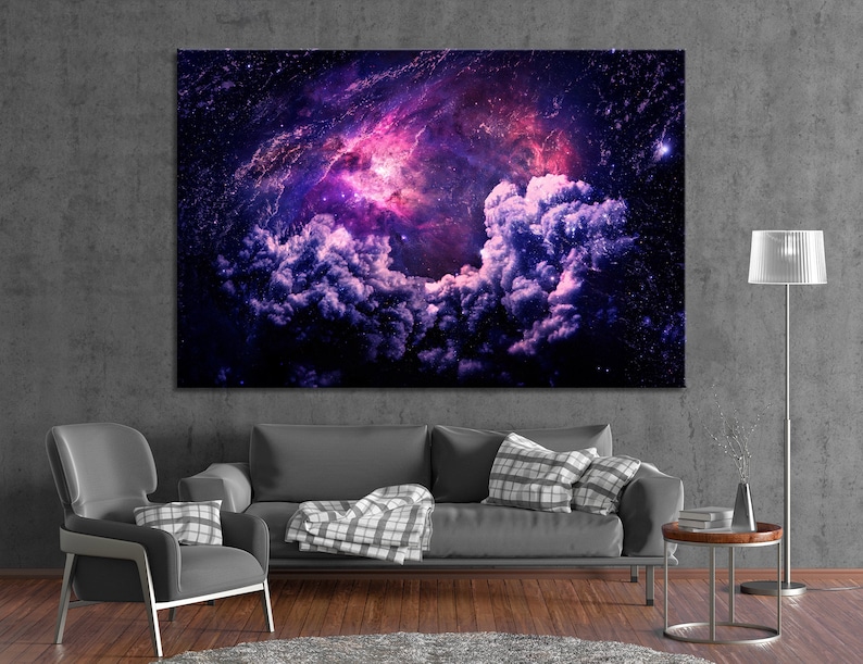 Nebula Art Nebula Canvas Nebula Wall Art Nebula Wall Print | Etsy