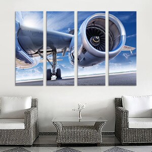 Fire Engine of an Aircraft Art Turbine Wall Art Turbine Wall Decor ...