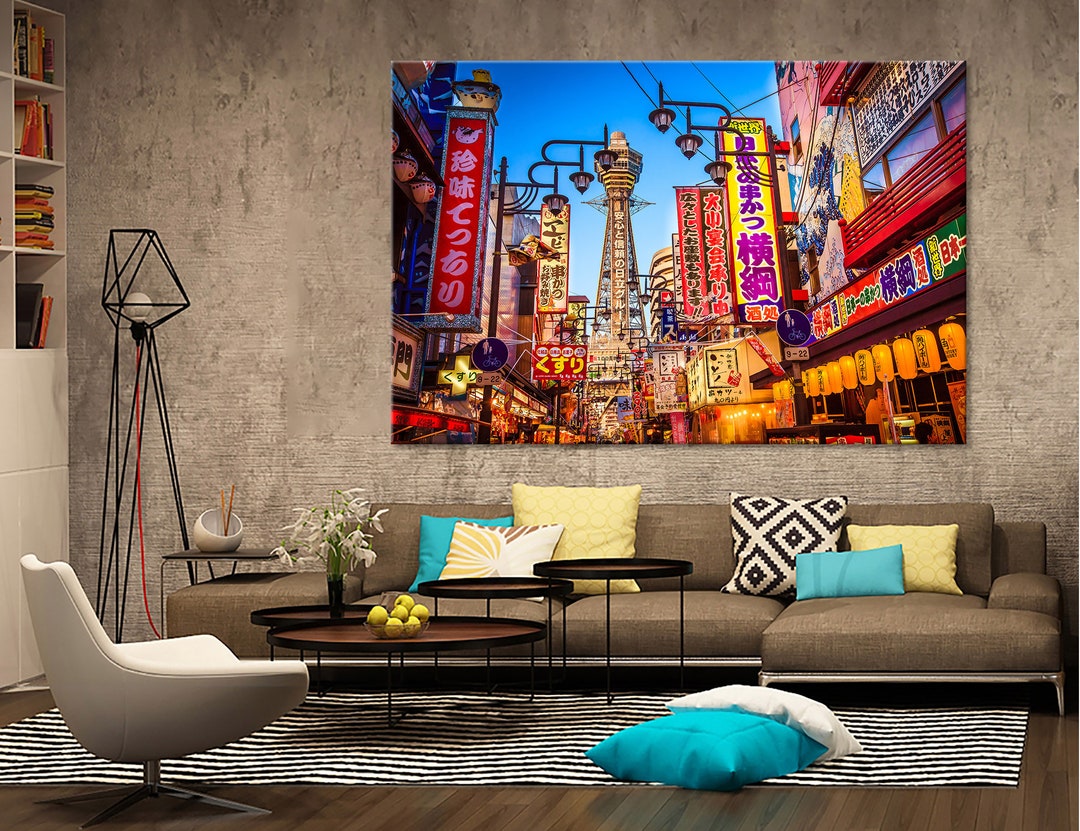 Osaka Wall Art Osaka Wall Decor Osaka Canvas Osaka Print Osaka Photo ...