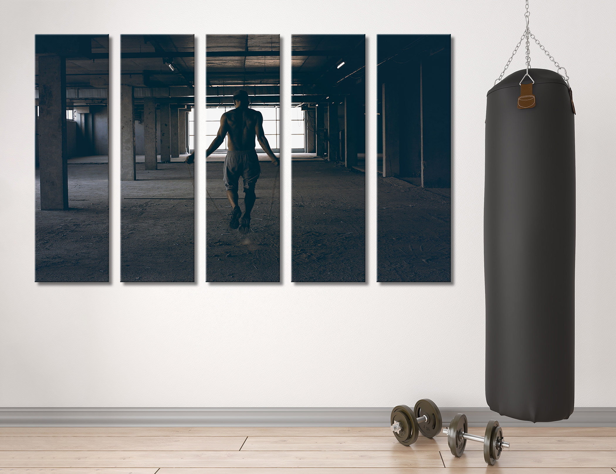 Jump Rope Canvas Skipping Rope Wall Decor Gym Wall Art Gym - Etsy