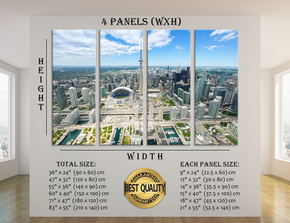 Toronto Art Toronto Wall Art Toronto Skyline Toronto Print | Etsy