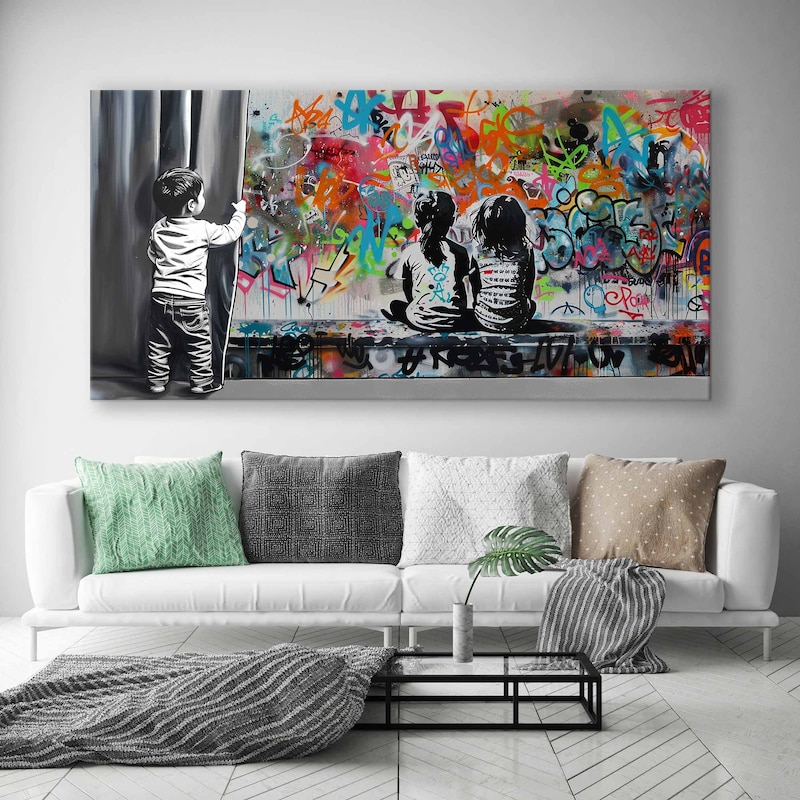 Graffiti Art Canvas - Etsy