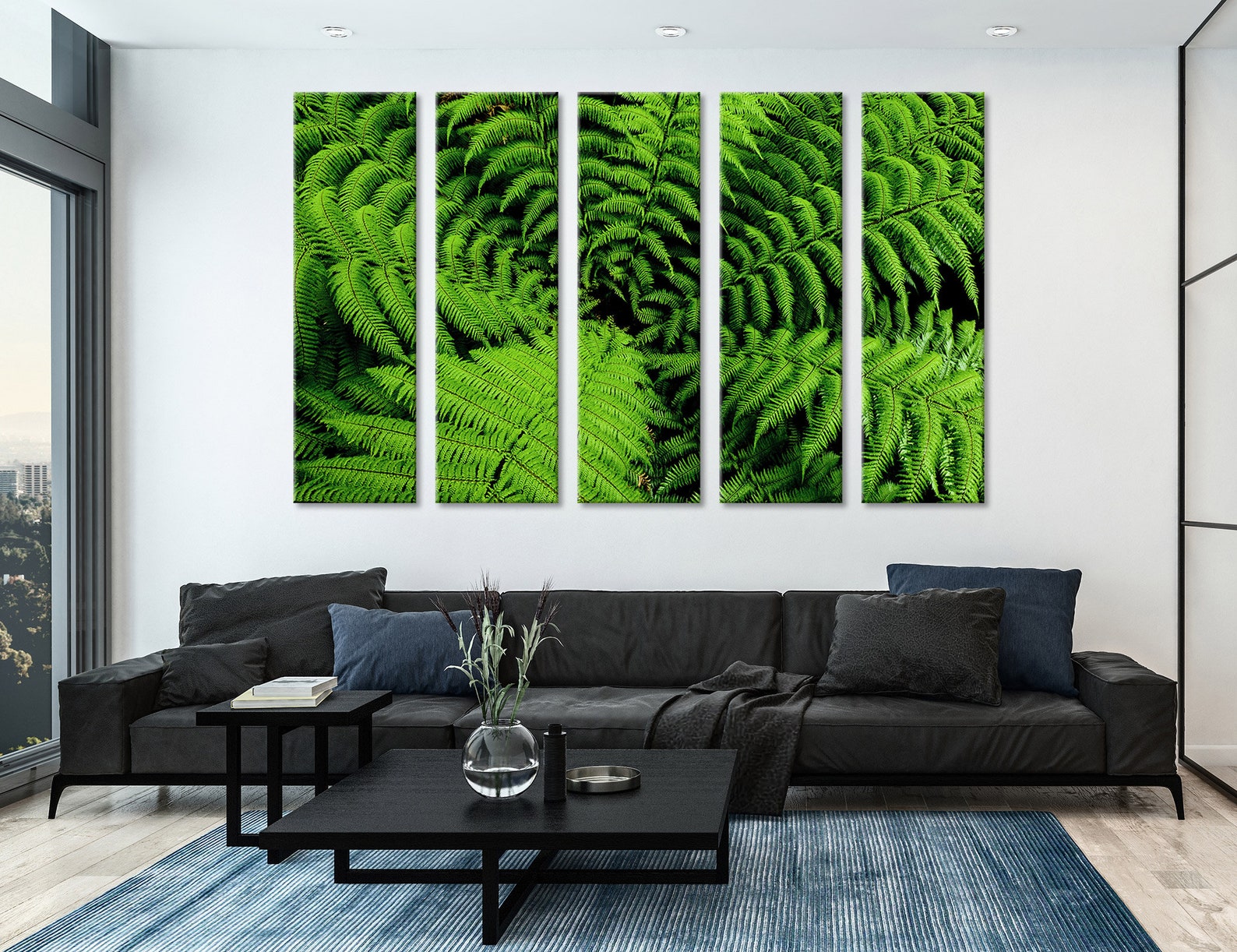 Fern Wall Art Fern Wall Decor Fern Canvas Fern Print Fern Poster Fern ...