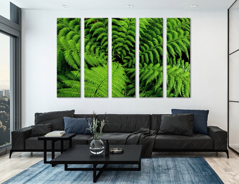 Fern Wall Art Fern Wall Decor Fern Canvas Fern Print Fern | Etsy