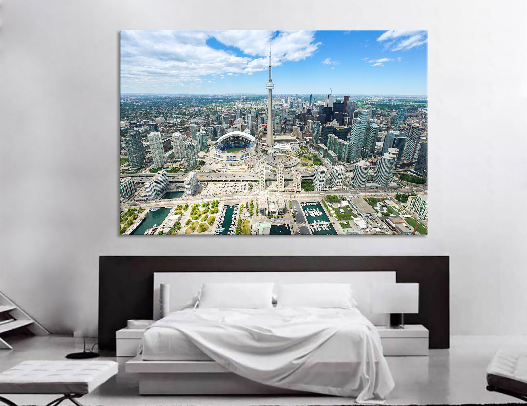 Toronto Art Toronto Wall Art Toronto Skyline Toronto Print | Etsy
