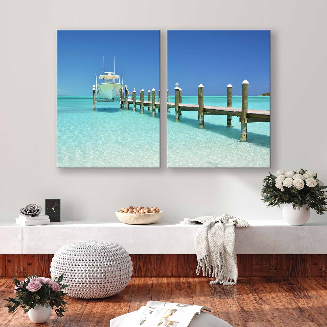 Exuma Paradise: Captivating Bahamas Canvas Art for an Enchanting ...