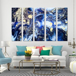 Abstract Home Wall Art Abstract Home Wall Decor Abstract Canvas Print ...
