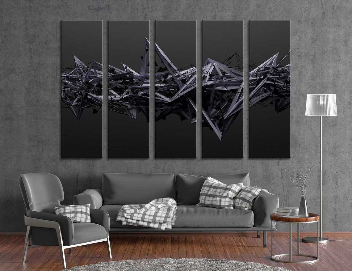3D Wall Art Prints 3D Wall Art Decor 3D Abstract Canvas 3D - Etsy