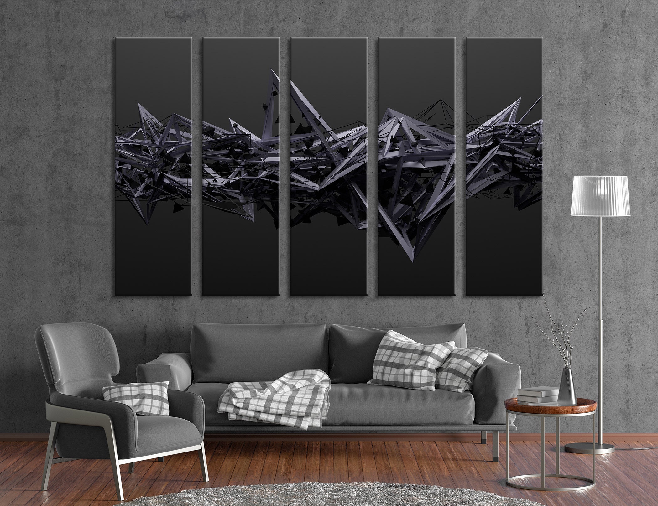 3D Wall Art Prints 3D Wall Art Decor 3D Abstract Canvas 3D - Etsy