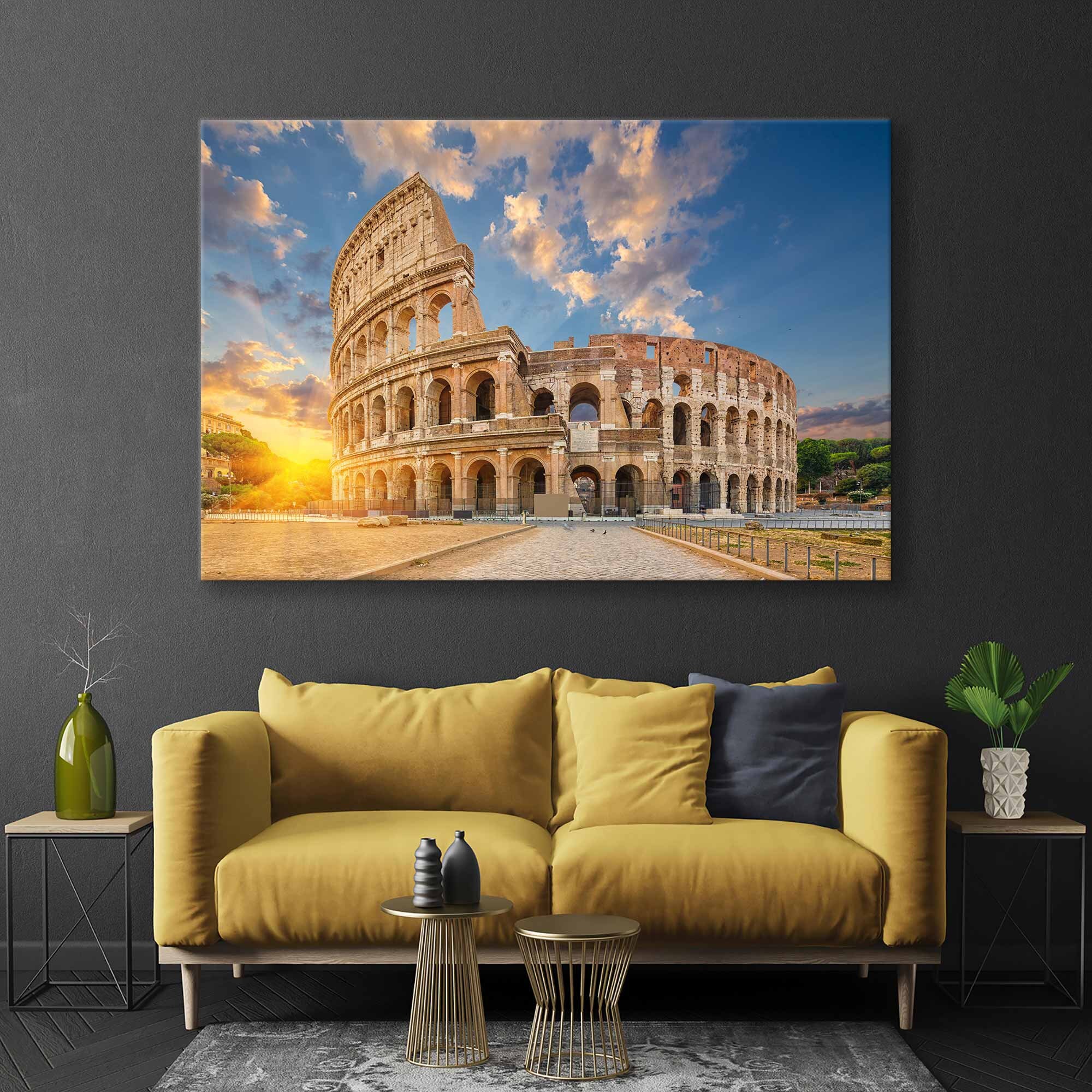 The Coliseum Wall Art - Stunning Flavian Amphitheatre Wall Decor ...
