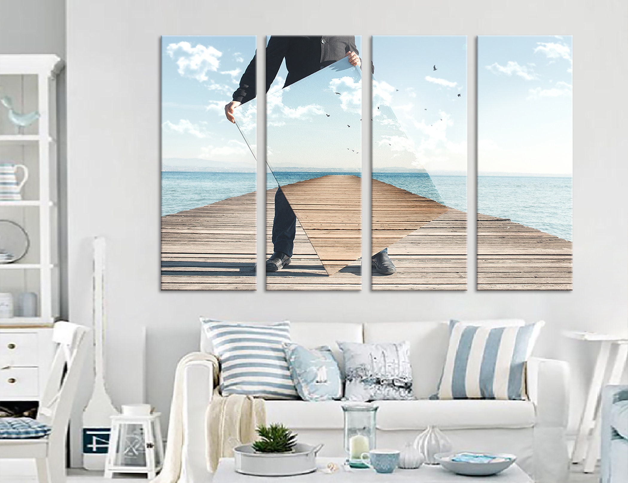 Abstract Men Wall Art Abstraction Canvas Print Wall Art | Etsy