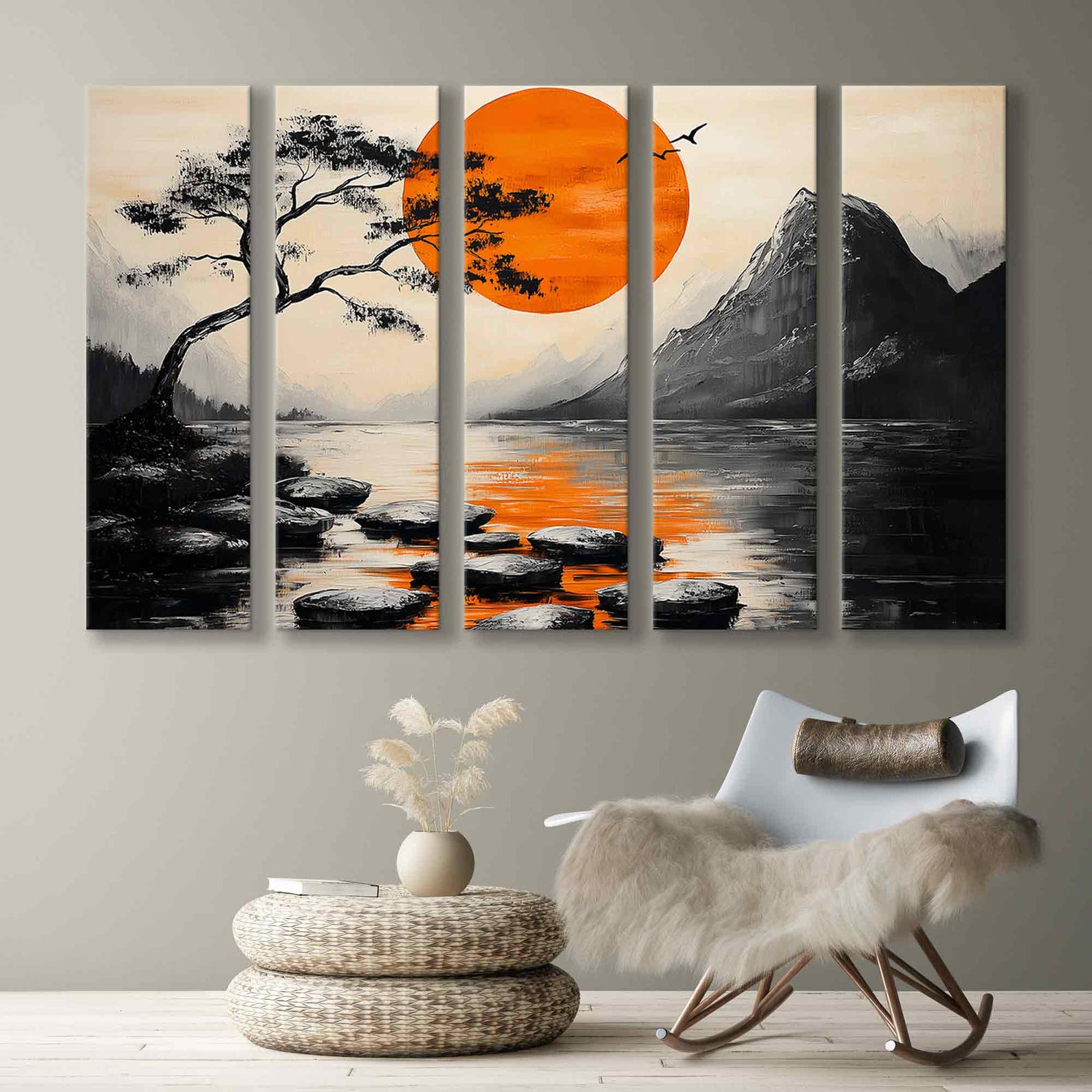 Japan Land of the Rising Sun Canvas Print - Traditional Japanese Art ...