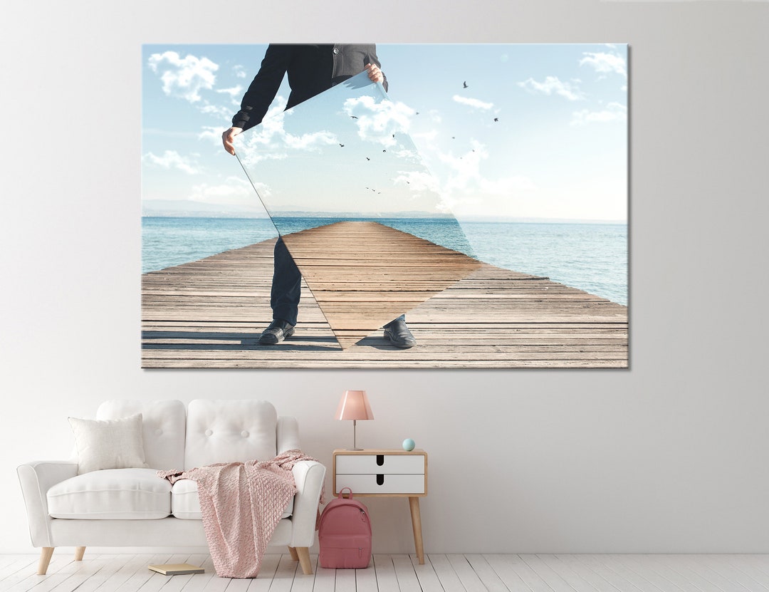 Abstract Men Wall Art Abstraction Canvas Print Wall Art Abstract Wall ...