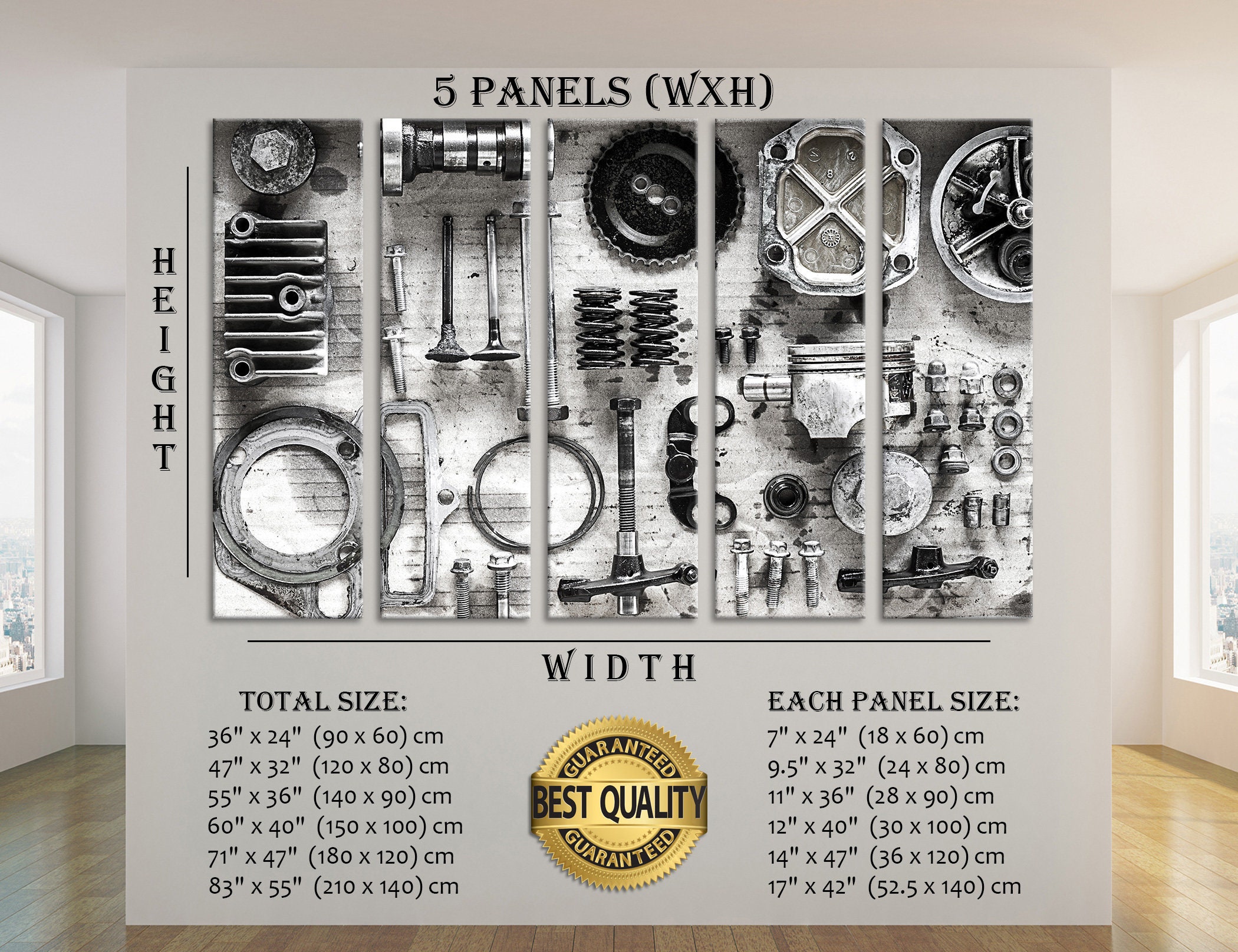 Old Parts of Motorcycles Wall Art Old Parts of Engine Wall - Etsy