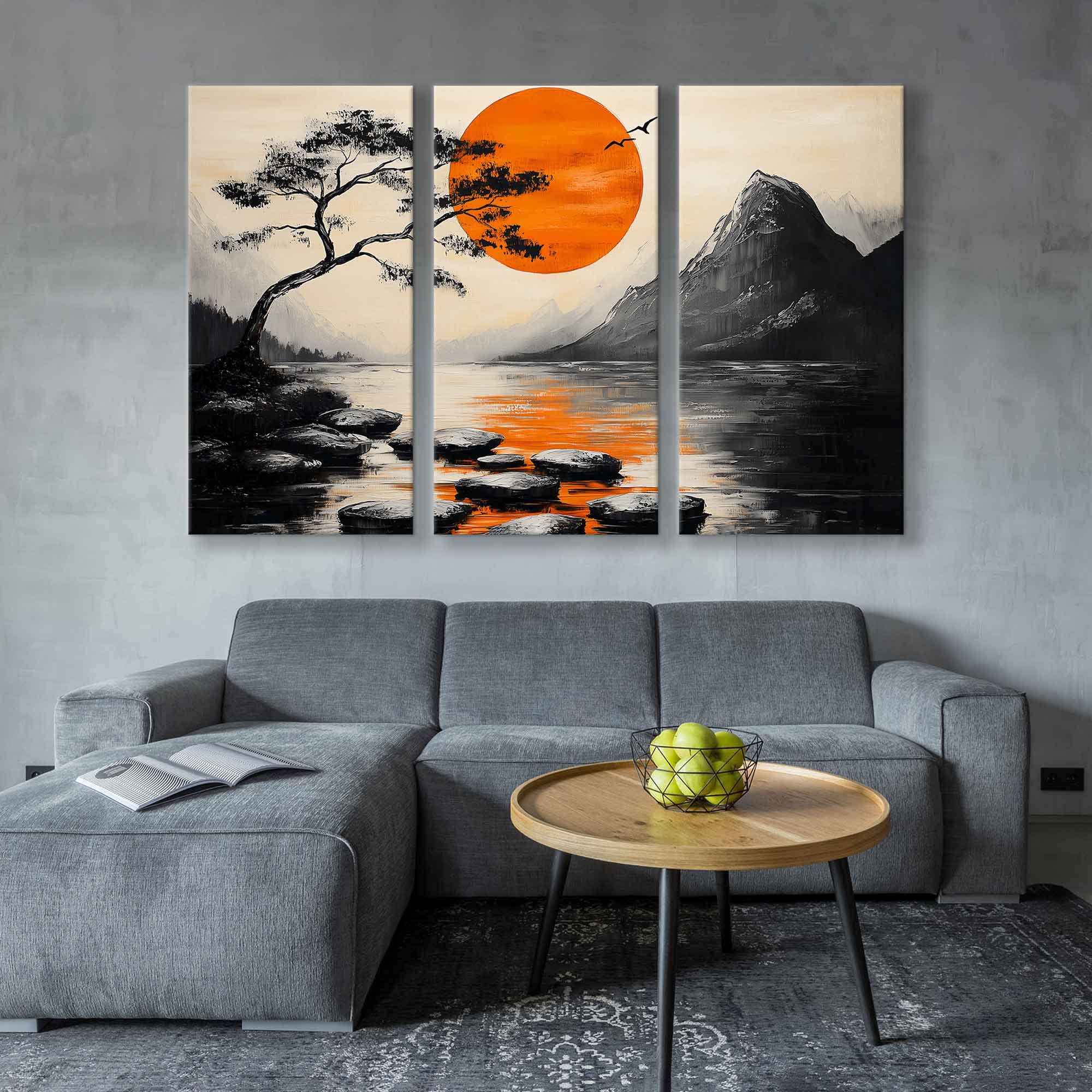 Japan Land of the Rising Sun Canvas Print - Traditional Japanese Art ...