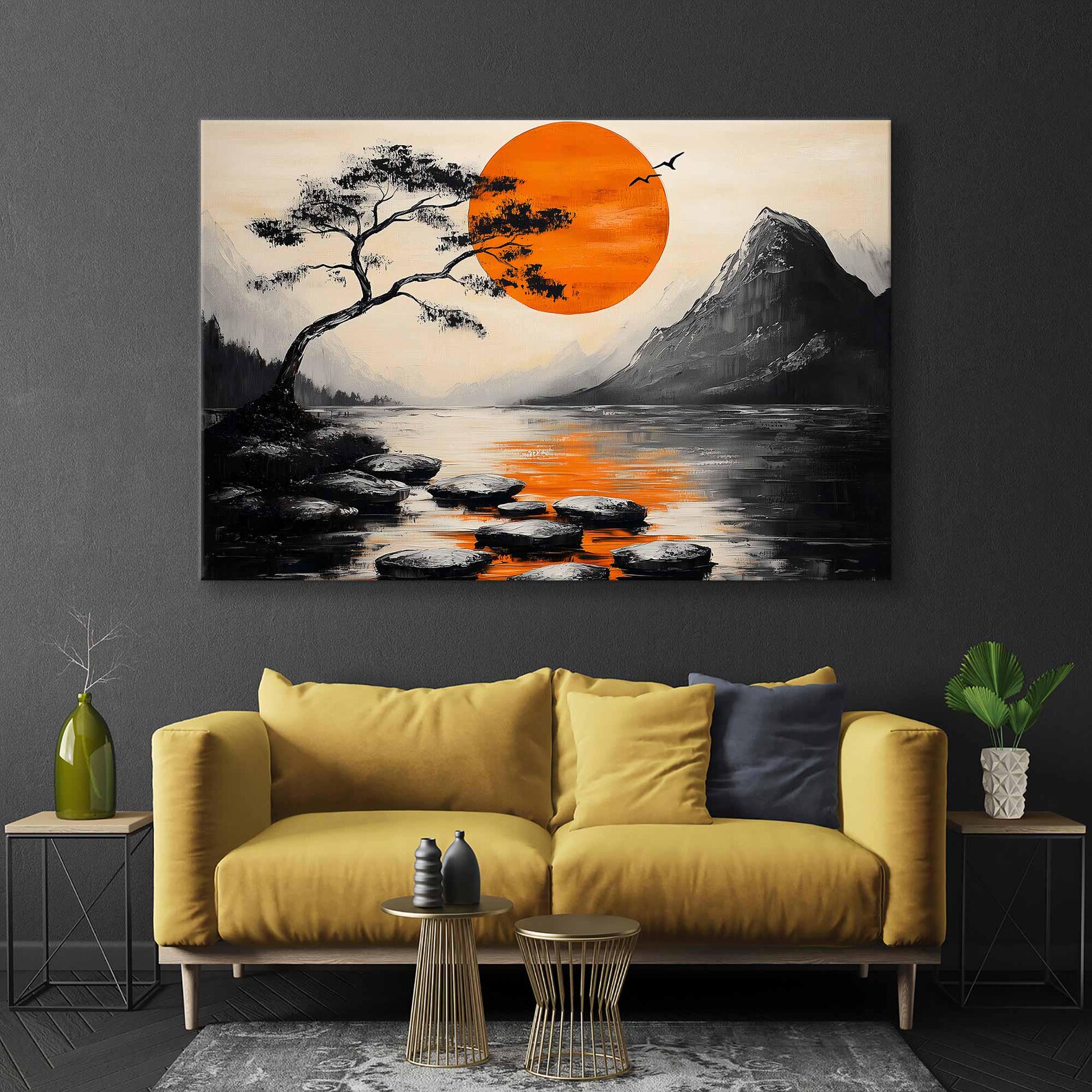 Japan Land of the Rising Sun Canvas Print - Traditional Japanese Art ...