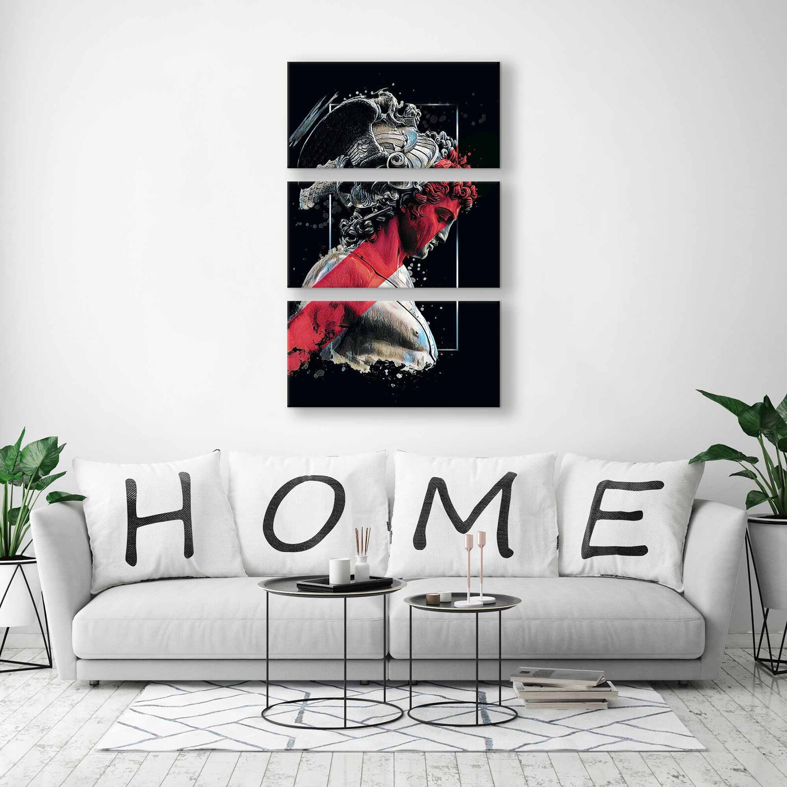 Enchanting Apollo Canvas Print - Captivating Abstract Decor for Your ...