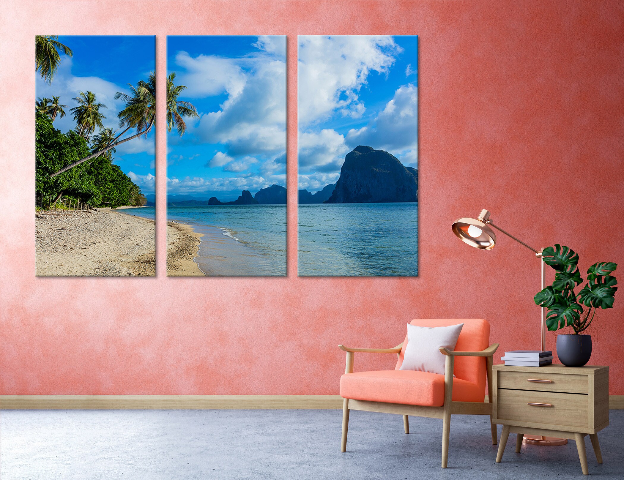 Seaside Wall Art Set Seaside Wall Decor Seaside Art Print | Etsy